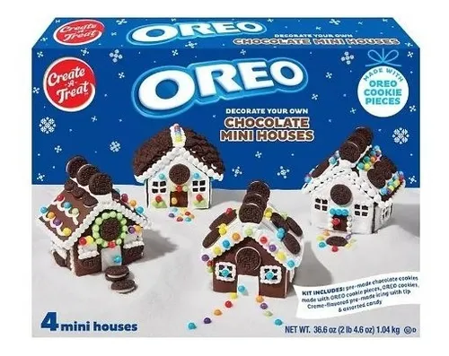 Casa De Galleta Oreo Navidad Envío Gratis