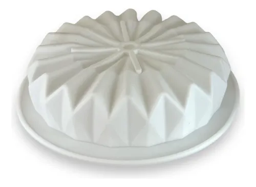 Molde Silicon Textura, Entremet Redondo Molde Silicon Textura, Entremet Redondo