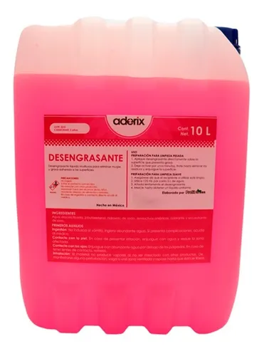 Desengrasante Líquido Multiusos Biodegradable 10 Litros | Meses sin interés