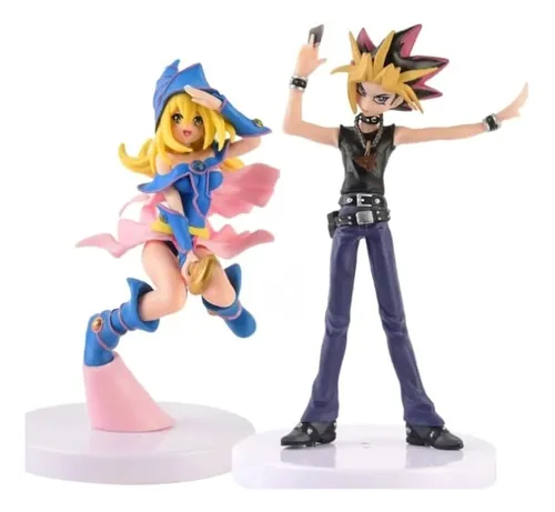 Yami Yugi Con Maga Oscura Anime Figuras En Bolsa Yami Yugi Con Maga Oscura Anime Figuras En Bolsa