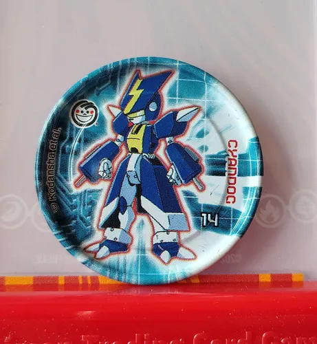 Tazos Metalix De Medabots Cyandog 14 Original Sabritas Mercadolibre