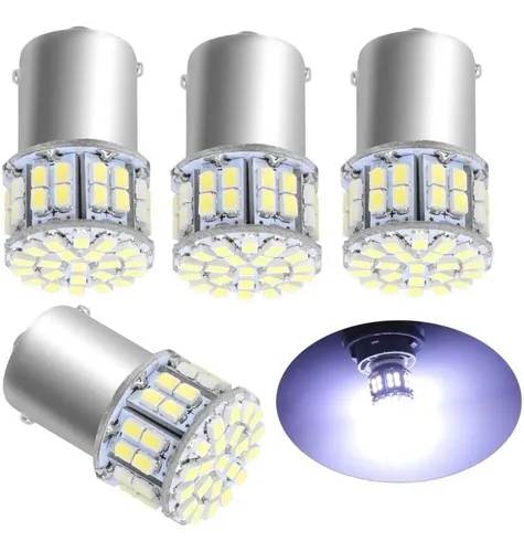 Kit 4 Lampada 50 Led Ba15s 1 Polo Branca Atacado | MercadoLivre Kit 4 Lampada 50 Led Ba15s 1 Polo Branca Atacado | MercadoLivre