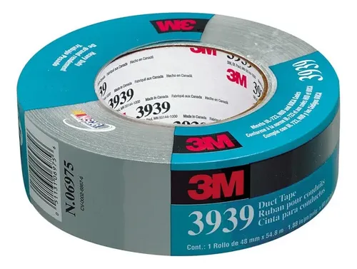 Cinta Para Ducto 3m Duct Tape 3939 Plateado 48 Mm X 54,8m | Cuotas sin ...