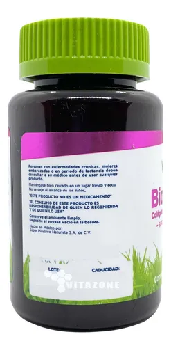 Biotina Colágeno Y Vitamina C 180 Tabletas Vidanat 4 Frasco En Venta