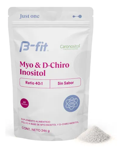 Suplemento B-FIT B Just Inositol Myo Inositol y D-Chiro Inositol ...