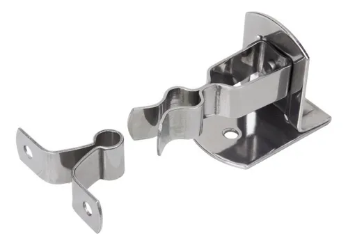 Calço/trava/prendedor De Porta Em Inox 304| Fixação Piso Acabamento ...
