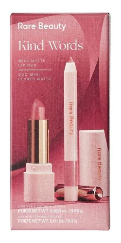 Rare Beauty Set Mini Kind Words Matte Lip Duo Cuotas Sin Interés