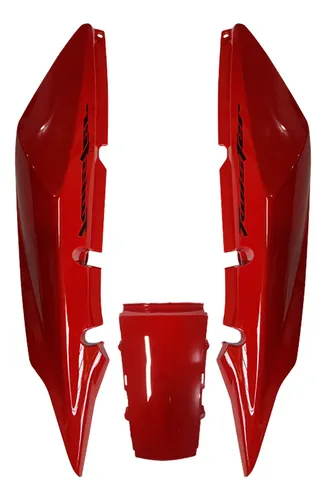 Rabeta Cbx 250 Twister Traseira 2008 Vermelha C Adesivos Frete Grátis