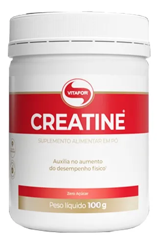 Creatine 100g Vitafor Creatina 100 Pura Original Promoção Mercadolivre