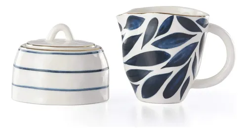 Set Azucarero Y Crema Lenox Blue Bay | Meses sin interés