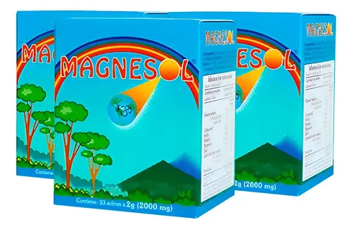 3 Cajas De Magnesol Clasico 33 Sobres C/u Inc/envio Sin Sabor | Cuotas ...