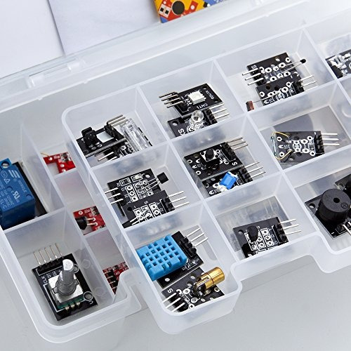 Elegoo Elkit000 Kit Módulo Sensor 37en1 Arduino Uno R3 Mega | Mercado Libre Elegoo Elkit000 Kit Módulo Sensor 37en1 Arduino Uno R3 Mega | Mercado Libre