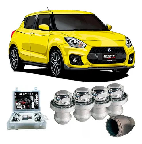 R/m Locking Rims Galaxylock Suzuki Swift Sport | Meses sin interés