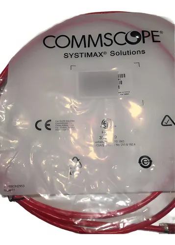 Patch Cord Systimax Cat6 Rojo 7ft Circular. | Meses sin interés Patch Cord Systimax Cat6 Rojo 7ft Circular. | Meses sin interés