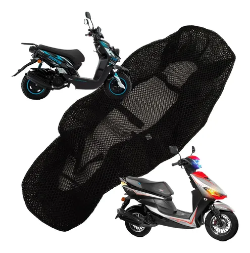 Malla Cubre Asiento Térmica Motoneta Vento Axus150 Axus170 Negro