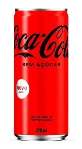 Refrigerante Coca Cola Sem Açúcar Zero Lata 310ml à venda em São Paulo ... Refrigerante Coca Cola Sem Açúcar Zero Lata 310ml à venda em São Paulo ...