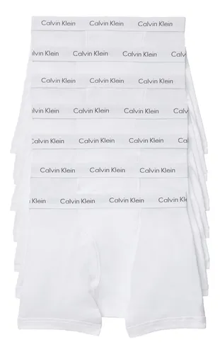 Cuecas Boxer Calvin Klein Cotton Classics, Pacote Com 7 Unid ...