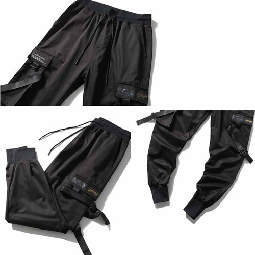 Calças Cargo Casual Harem Joggers Hip Hop Masculina Parcelamento Sem