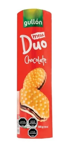 Galleta Gullón Mega Duo Chocolate 500 G Mercadolibre