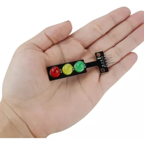 Kit 10 Módulo Semáforo Led 8mm Para Arduíno Esp8266 Mercadolivre