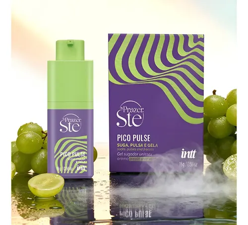 Pico Pulse Gel Sugador Líquido Que Gela E Pulsa By Ste Intt Picolé Uva ...