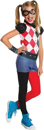 Divertido Disfraz Harley Quinn Niña Completo Tipo Comics Cuotas Sin