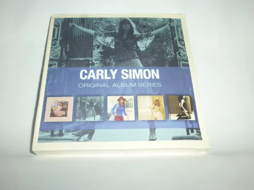 Box 5 Cds Carly Simon Original Album Series 2000 Br Lacrado Frete Grátis