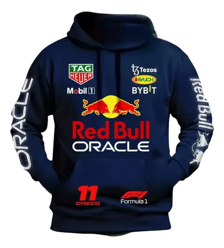 Sudadera Hoodie Formula 1 Checo Perez Red Bull Auto F1 | Envío gratis