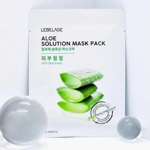 Mascarillas Coreana Hidratante Y Calmante Áloe Vera 10pz Meses