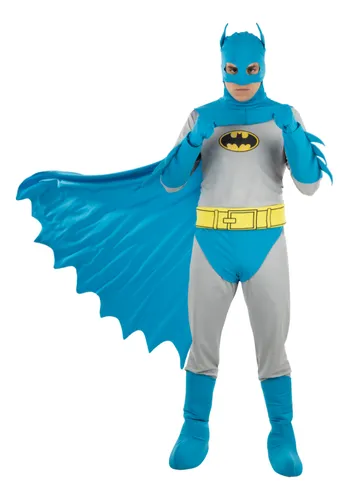 Disfraz Batman Dc Core Para Adulto M Azul Cosplay Meses Sin Interés