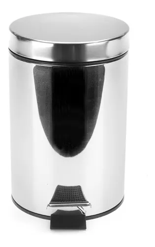 Tacho Basura Cesto Residuos 3 Litros Pedal Acero Inoxidable Tacho Basura Cesto Residuos 3 Litros Pedal Acero Inoxidable