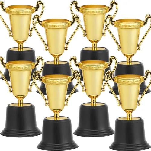 Paquete De 24 Copas De Trofeo De Premio De Oro Trofeos Cuotas Sin