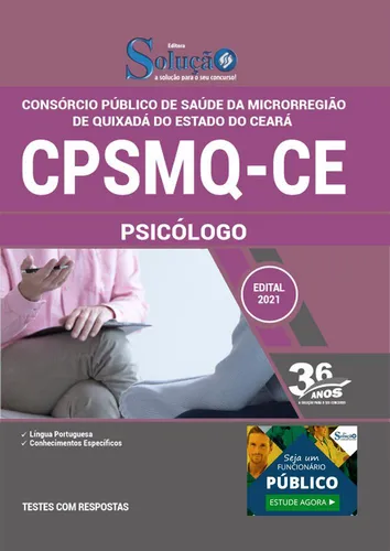 Apostila Concurso Cpsmq Ce - Psicólogo | MercadoLivre Apostila Concurso Cpsmq Ce - Psicólogo | MercadoLivre