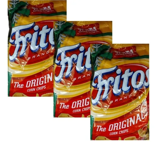 3x Fritos Brand The Original Corn Chips Botanas Envío Gratis
