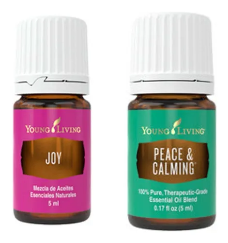 Set De Aceites Esenciales Paz Y Calma + Joy Young Living 5 M | Envío gratis