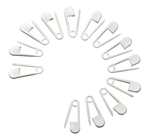 Broche Seguro De Plástico De 2,6 Cm/1 Pulgada, 100 Piezas | Meses sin ...