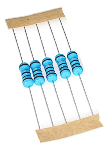 5x Pack Resistencia 1 Watt (2200 Ohm 2.2k) | Cuotas sin interés 5x Pack Resistencia 1 Watt (2200 Ohm 2.2k) | Cuotas sin interés