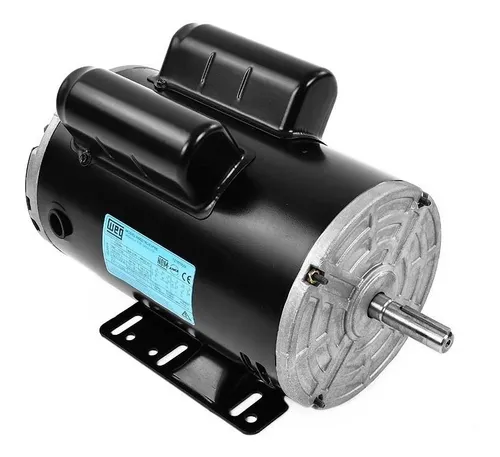 Motor Eléctrico Monofásico Weg 2 Hp 3500 Rpm Con Cuñero Motor Eléctrico Monofásico Weg 2 Hp 3500 Rpm Con Cuñero