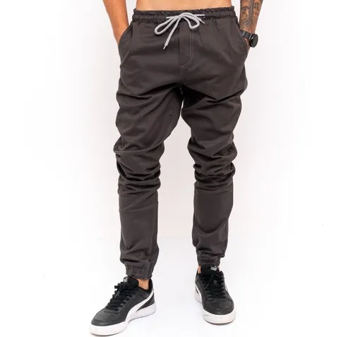 Calças Jeans Camuflada Masculina Jogger Com Punho Elastico Escorrega