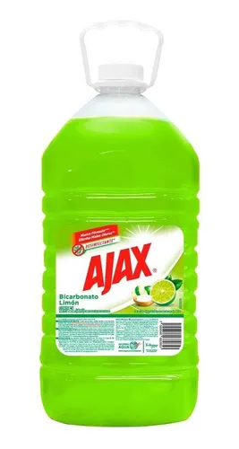 Limpiador Líquido Multiusos Ajax Bicarbonato Limón 5 Litros | MercadoLibre Limpiador Líquido Multiusos Ajax Bicarbonato Limón 5 Litros | MercadoLibre