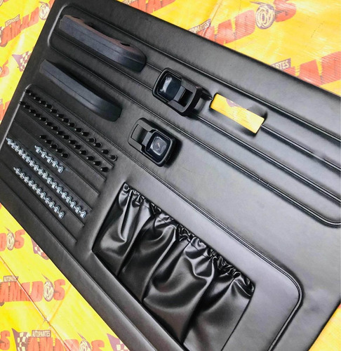 Kit Tapas Puertas Vocho Sedan Vw Tipo Original Negro Envío Gratis
