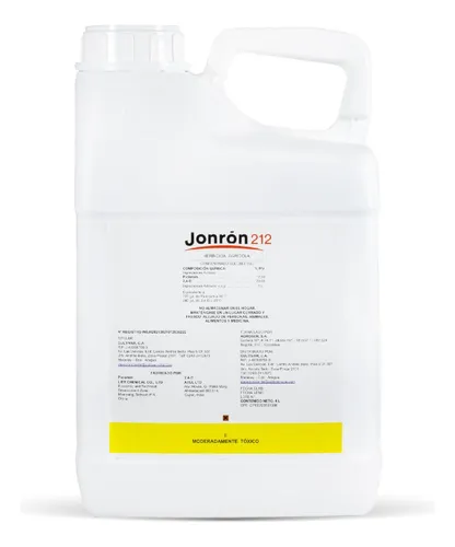 Jonron 212 Herbicida De Uso Agricola X 4 Litros | MercadoLibre