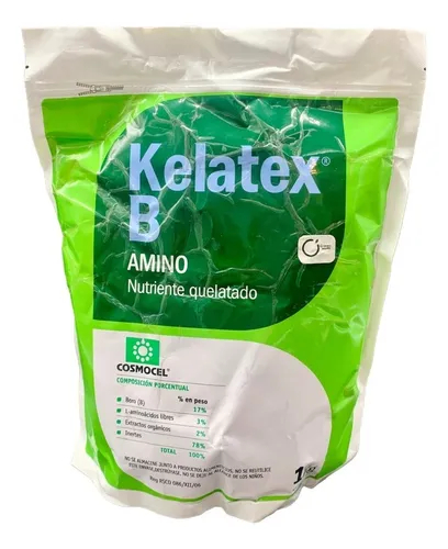 Kelatex B Amino Nutriente Quelatad O Alto En Bor O 1 Kg