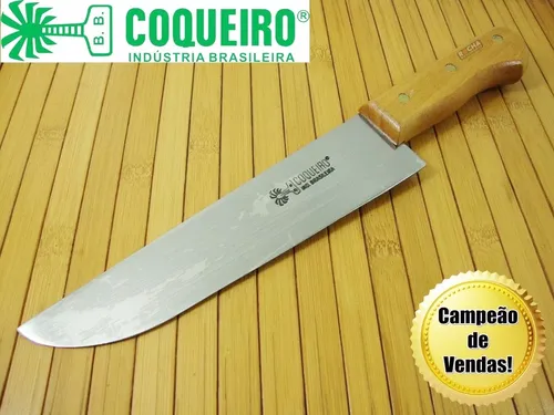 Faca Carneadeira Aço Carbono 8 Pol Coqueiro - 1008 | Parcelamento sem juros Faca Carneadeira Aço Carbono 8 Pol Coqueiro - 1008 | Parcelamento sem juros