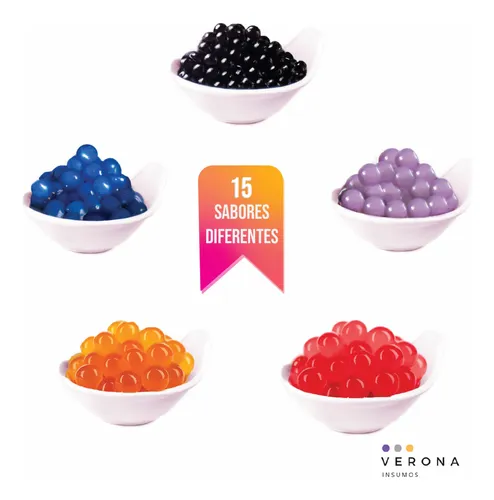 Popping Pearl Perlas Explosivas 1kg Sabor Manzana Verde Mercadolibre