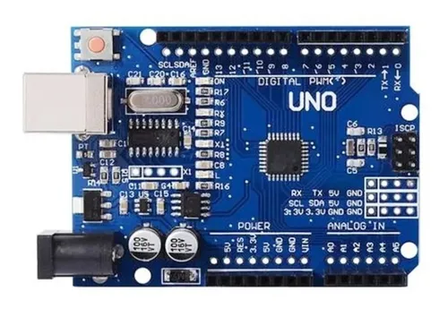 Placa Compatível Arduino Uno R3 Atmega328 Smd Sem Cabo Usb Mercadolivre