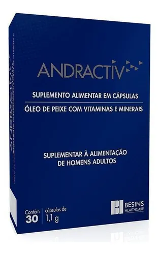 Complemento alimenticio Andractiv 30 cápsulas | MercadoLibre
