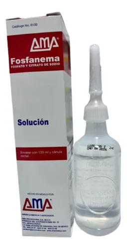 Enema Fosfatado (fosfanema) Solución Con Cánula Rectal (133 | MercadoLibre