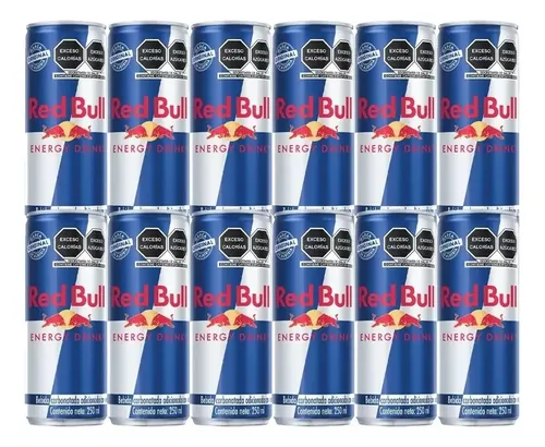 Pack De 12 Piezas De Red Bull Energy Drink 250 Ml | Meses sin interés