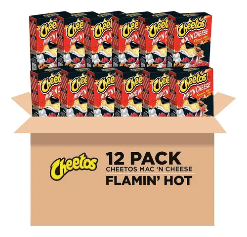 Cheetos Mac And Cheese Flamin Hot Cajas De 5 6 Oz Paquete Meses Sin